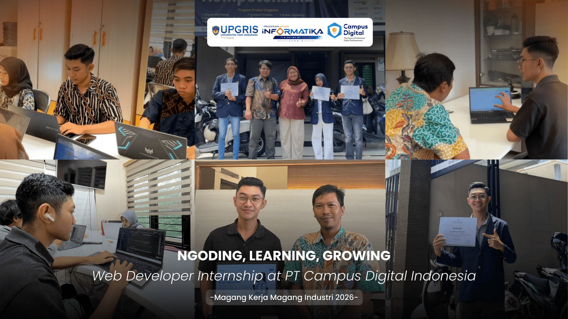 Ngoding Learning Growing Pengalaman Magang Web Developer di PT Campus ...